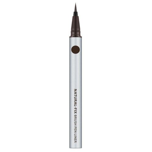 Missha Подводка для глаз Natural Fix Brush Pen Liner, оттенок brown