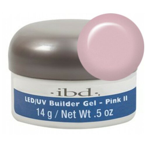 Ibd гель LED/UV Builder gel конструирующий камуфлирующий, 14 мл, pink II