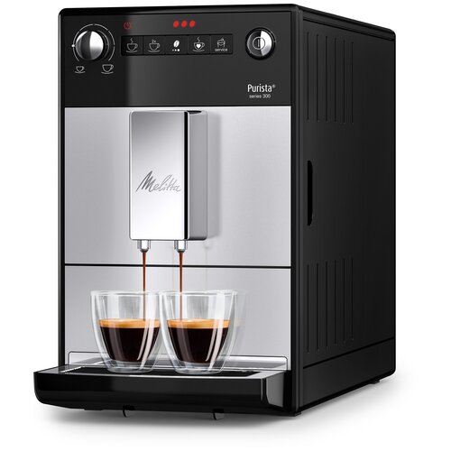 Кофемашина  Melitta Purista Series 300, серебристый/черный