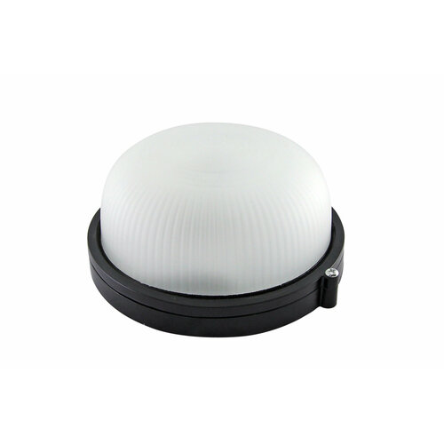 Настенно-потолочный светильник TDM ELECTRIC НПБ1301 SQ0303-0031, E27, 60 Вт, кол-во ламп: 1 шт., цвет арматуры: черный, цвет плафона: белый