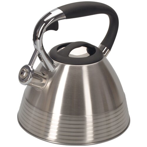 REGENT inox Чайник со свистком Tea 93-TEA-33, 3 л, 3 л, серебристый