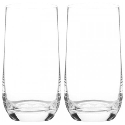 Набор стаканов Wilmax Crystalline для воды 888052/2C, 500 мл, 2 шт., прозрачный