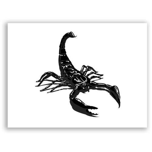 Постер на бумаге / Minimal: Scorpius / Скорпион