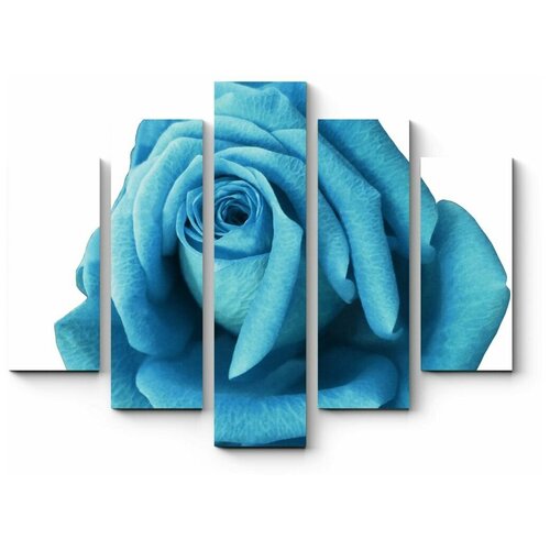 Модульная картина Голубая роза 75x60