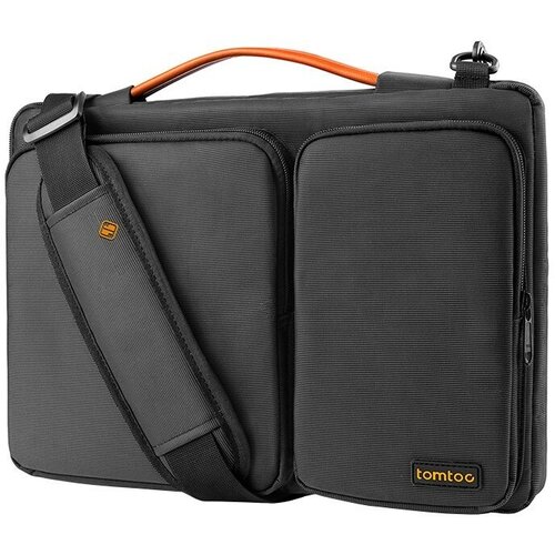 Сумка Tomtoc Laptop Shoulder Bag A42 для ноутбуков 13.5' (для Macbook Pro 14"), черная