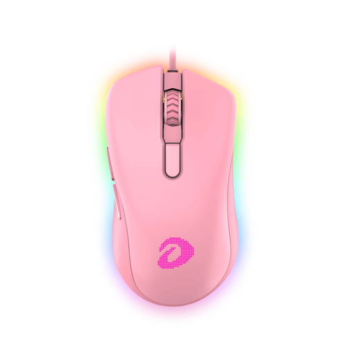 Мышь игровая проводная Dareu EM908 Pink