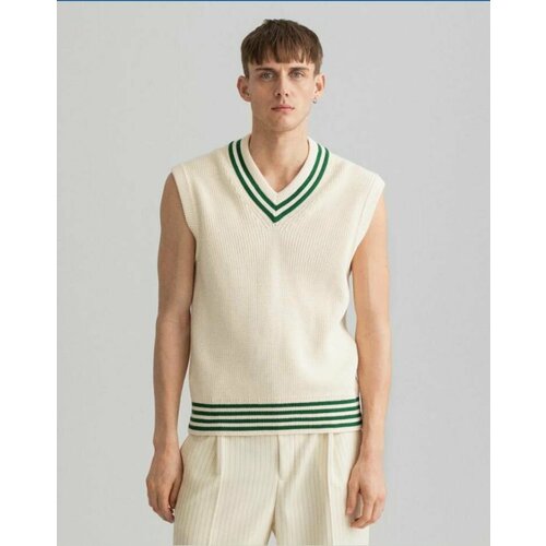 Жилет  GANT, размер L, белый