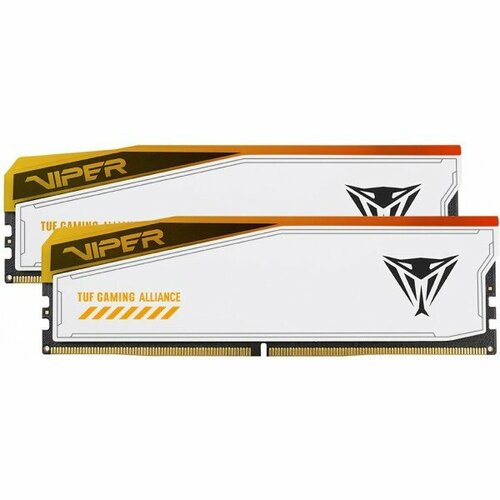 PATRIOT Память DDR5 2x24GB 6000MHz Patriot PVER548G60C36KT Viper Elite 5 Tuf Gaming RGB RTL Gaming PC5-48000 CL36 DIMM 288-pin 1.35В kit single rank с радиатором Ret PVER548G60C36KT