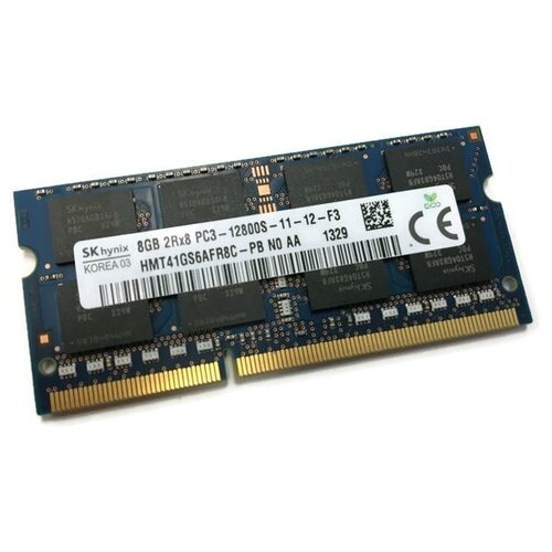 Оперативная память Hynix 8 ГБ DDR3 1600 МГц SODIMM CL11 HMT41GS6AFR8C-PB