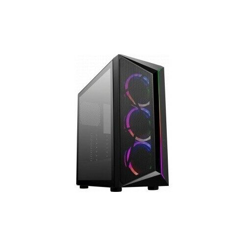 Cooler Master Корпус CMP 510 черный без БП ATX 3x120mm 1xUSB2.0 1xUSB3.0 audio bott PSU CP510-KGNN-S00