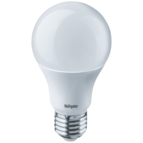 Лампа светодиодная LED 10вт Е27 белая. 18500 NAVIGATOR (3шт.)