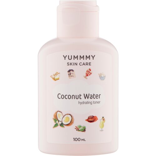 YUMMMY Skin Care Тоник увлажняющий Coconut Water, 100 мл