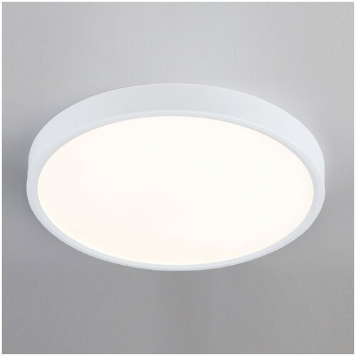 Настенно-потолочный светильник Elektrostandard DLR034 24W 4200K, 24 Вт, кол-во ламп: 1 шт., кол-во светодиодов: 120 шт., 4200 К, цвет арматуры: белый, цвет плафона: белый