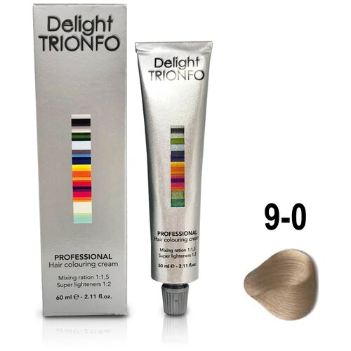 Constant Delight Стойкая крем-краска для волос Trionfo, 9-0 блондин натуральный, 60 мл