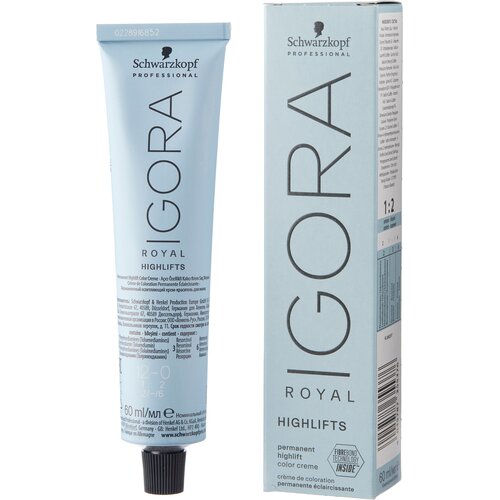 Schwarzkopf Professional Royal крем-краска, 12-0 специальный блондин натуральный, 60 мл
