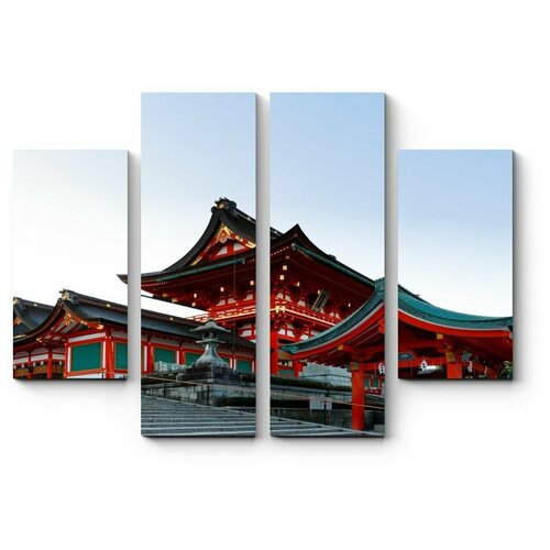 Модульная картина Святилище Фусими Инари, Киото90x68