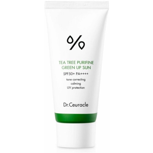 Dr.Ceuracle Солнцезащитный крем для проблемной кожи Tea Tree Purifine Green Up Sun SPF 50 PA