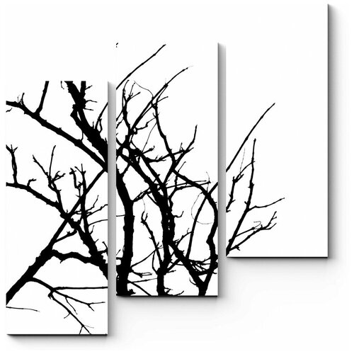 Модульная картина Осенняя пора 90x96