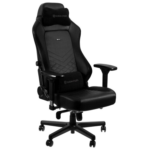 Компьютерное кресло Noblechairs Hero игровое, обивка: искусственная кожа, цвет: black