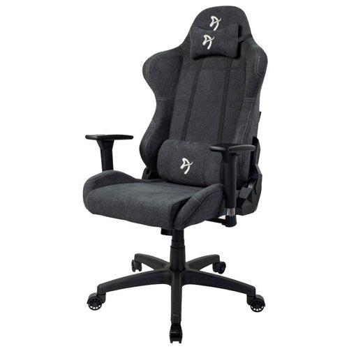 Компьютерное кресло Arozzi Torretta Soft Fabric игровое, обивка: текстиль, цвет: темно-серый