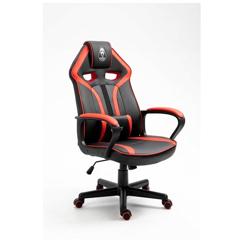 Компьютерное кресло Vinotti Racer GXX-13 игровое, обивка: искусственная кожа, цвет: черный/красный