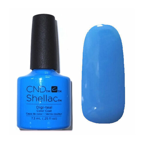 CND SHELLAC Гель лак Digi-Teal