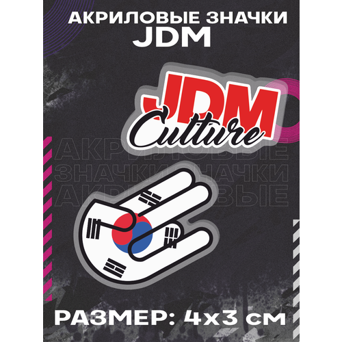 Значки на рюкзак JDM ждм набор