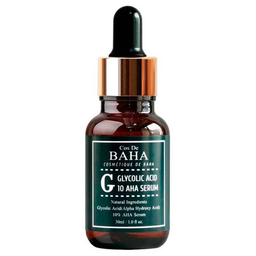 COS DE BAHA Сыворотка c гликолевой кислотой для проблемной кожи. Glycolic serum, 30 мл.