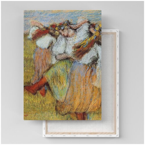 Картина на холсте с подрамником / Edgar Degas / Дега Эдгар - Русские танцовщицы