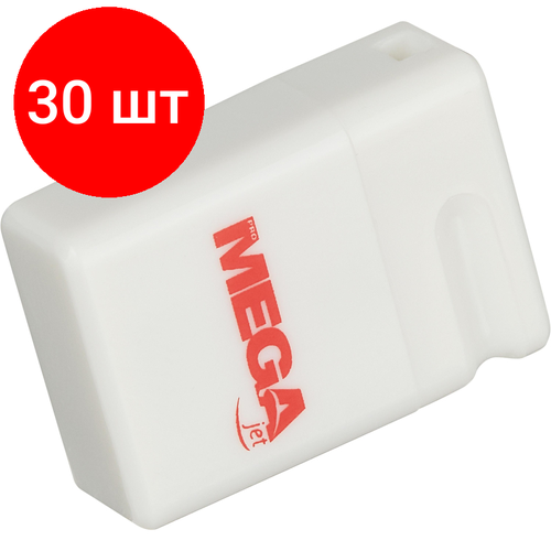 Комплект 30 штук, Флеш-память Promega Jet 16GB USB2.0 белый, пластик, под лого NTU116U2016GW
