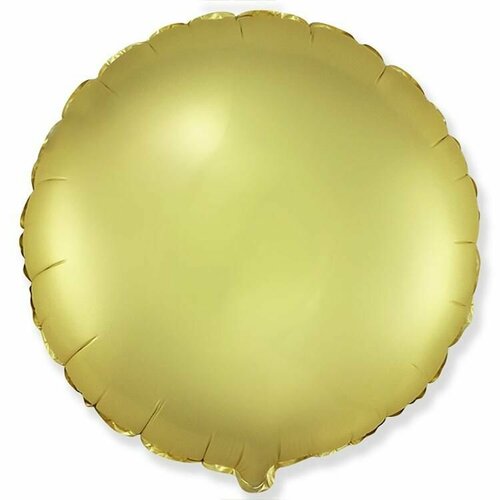 Воздушный шар, Весёлая затея, Круг Gold сатин Испания