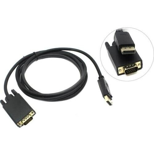 Кабель DisplayPort -> VGA Exegate EX-CC-DPM-VGAF-1.8