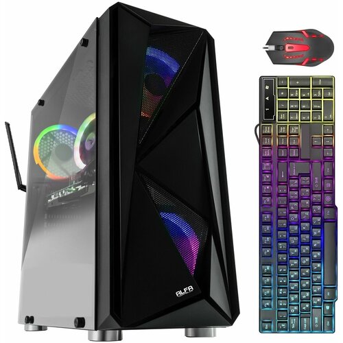 Игровой Компьютер (Ryzen 5 4600G / 16Gb / SSD 1Tb / Vega 7 / F4 / Клавиатура / Мышь / Wi-Fi)