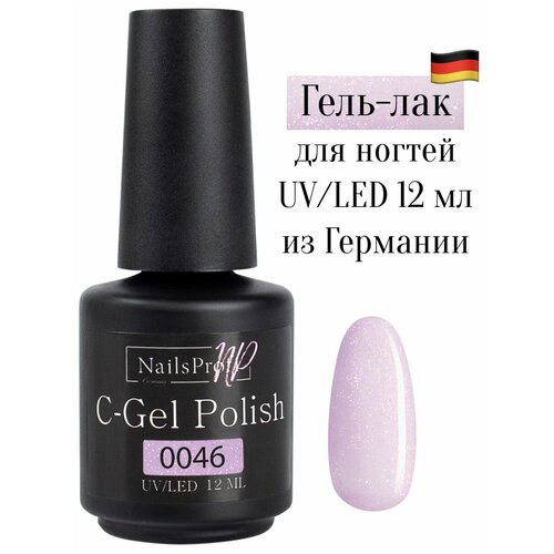 NailsProfi Гель-лак C-Gel Polish-S, 12 мл, 0046