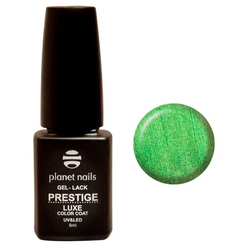 Planet nails Гель-лак Prestige Luxe, 8 мл, 305 перламутровая зелень