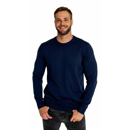 Джемпер , размер 2XL, синий