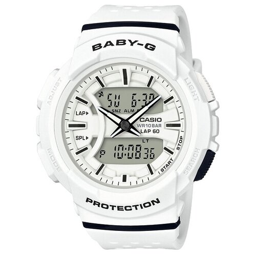 Наручные часы CASIO Baby-G, серый, белый