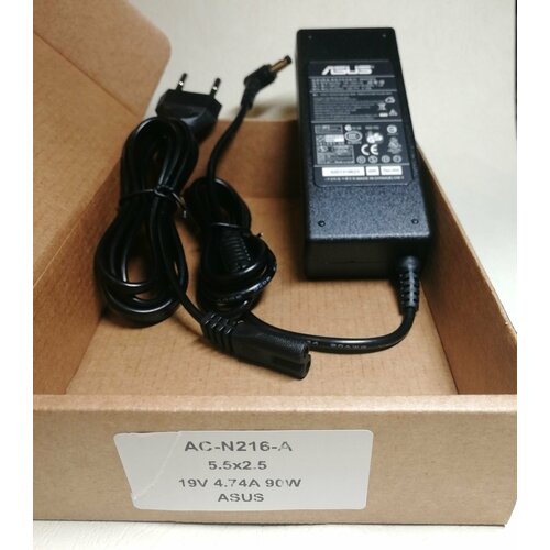 Блок питания для Asus 19V 4.74A 90W / ADP-90CD DB / ADP-90SB BB / EXA0904YH / PA-1900-04 / PA-1900-24 / ADP-90YD B / Asus K53S (штекер 5.5x2.5мм)