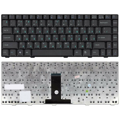Клавиатура для ноутбука ASUS 0KN0-WM1RU01 черная