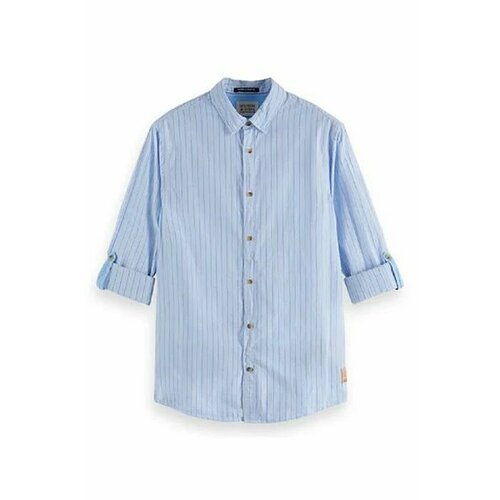 Рубашка SCOTCH & SODA, размер XL, голубой