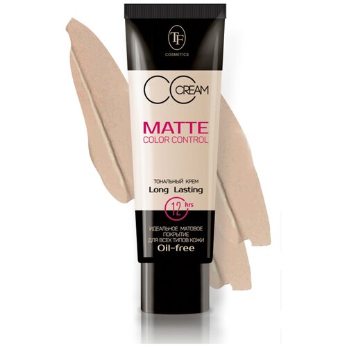 TF Cosmetics CC крем Matte Color Control, 40 мл/40 г, оттенок: 905 золотисто-бежевый