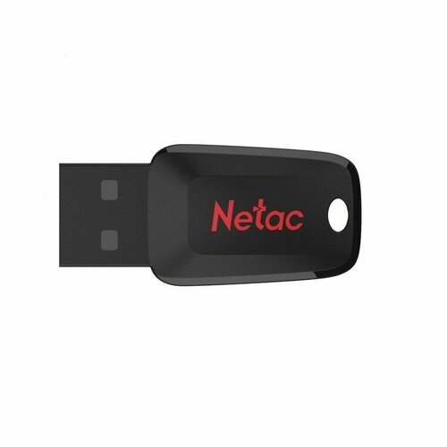 Накопитель USB 2.0 4Гб Netac U197 (NT03U197N-004G-20BK), черный