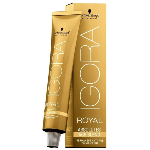 Schwarzkopf Professional Royal крем-краска Absolutes age blend, 8-140 светлый русый сандре бежевый, 60 мл