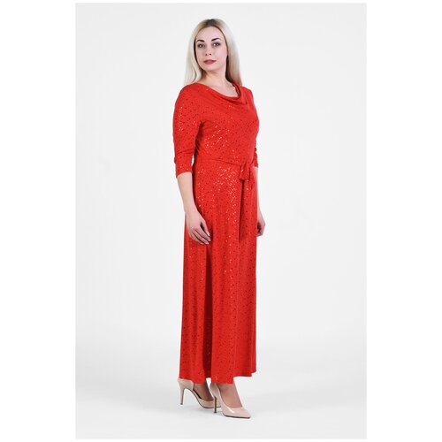 Платье Olsi, размер 64, красный