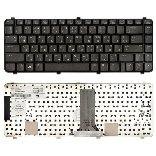 Клавиатура для ноутбука HP 537583-031 черная
