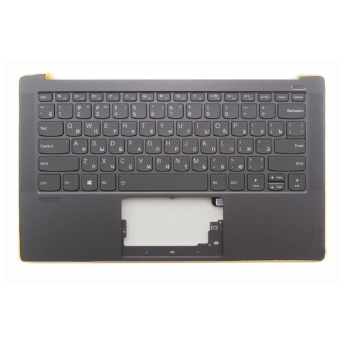 Клавиатура для ноутбука Lenovo IdeaPad S540-14IML русская, серая с серым топкейсом