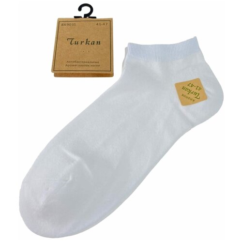 Носки Turkan, 5 пар, размер 41-46, белый
