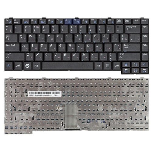 Клавиатура для ноутбука Samsumg R70-Aura T7500 Damaya черная