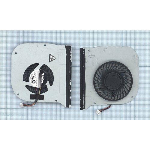 Вентилятор (кулер) для ноутбука Dell G70N05NS4AZ 52T134 (4-pin)