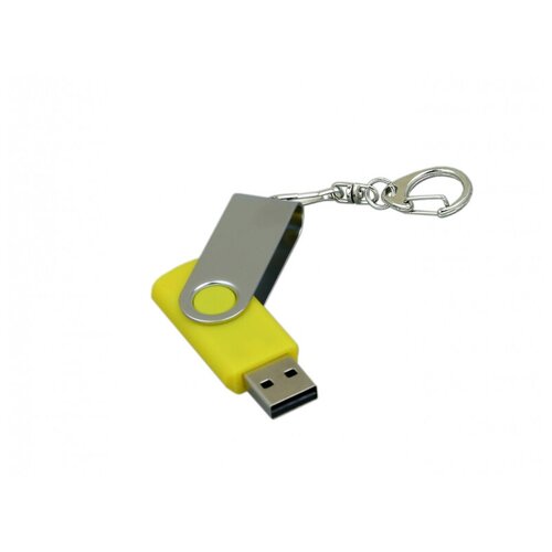 Флешка для нанесения Квебек (8 Гб / GB USB 2.0 Желтый/Yellow 030 Flash drive VF- 501)